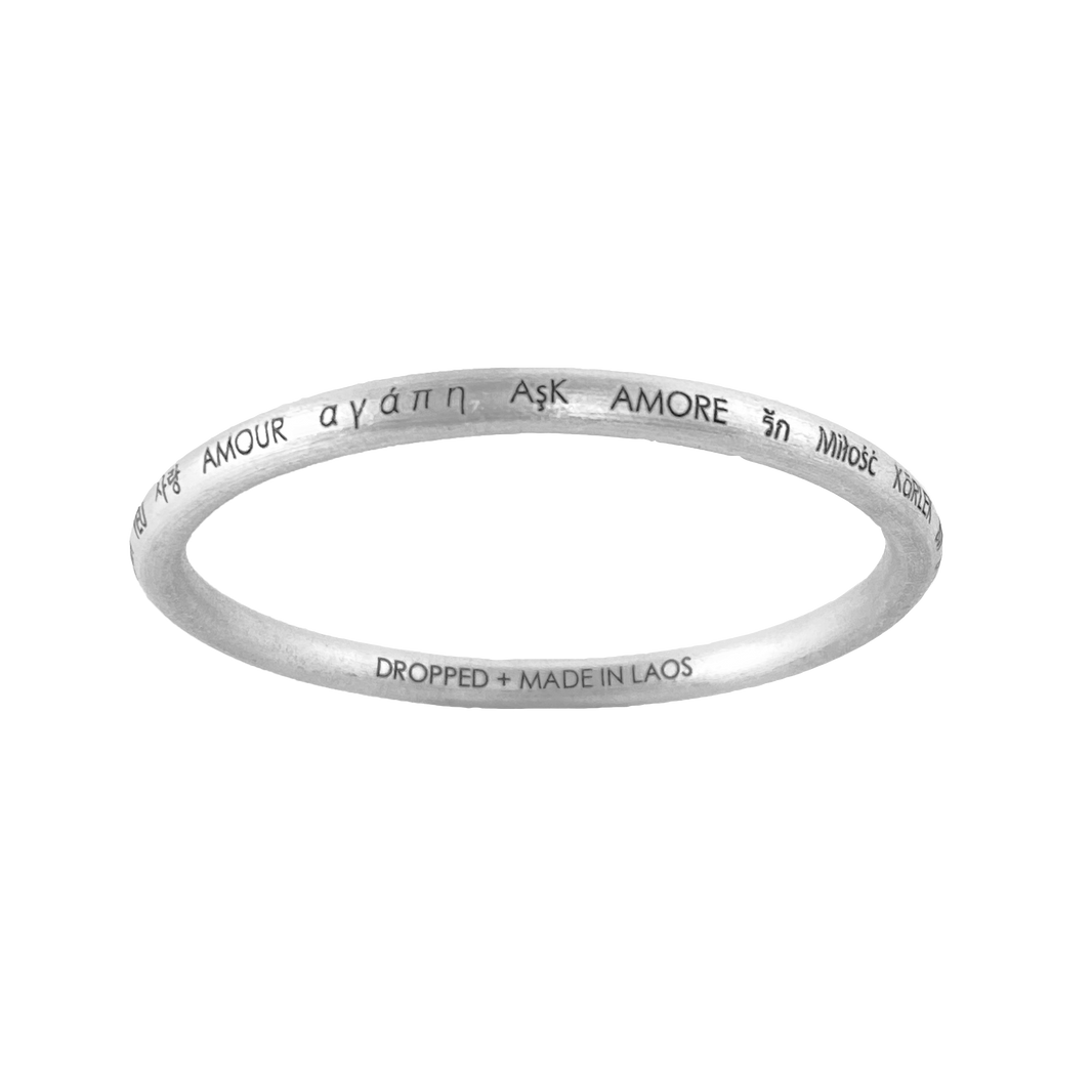 ARTICLE22 Love All Around Bangle - A Symbol of Universal Love and Empo